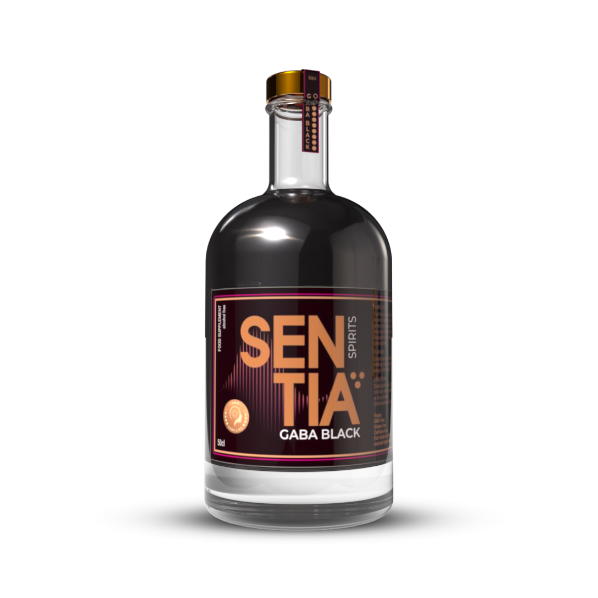 GABA Spirits - Sentia Black 50cl UK – Sentia Spirits