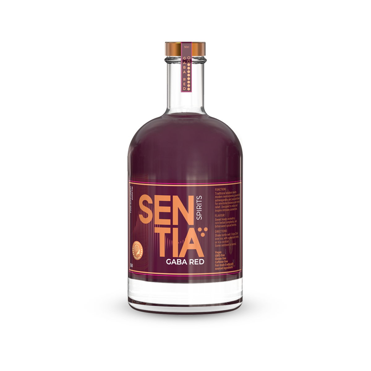 GABA Spirits - Sentia Red 20cl / 50cl – Sentia Spirits