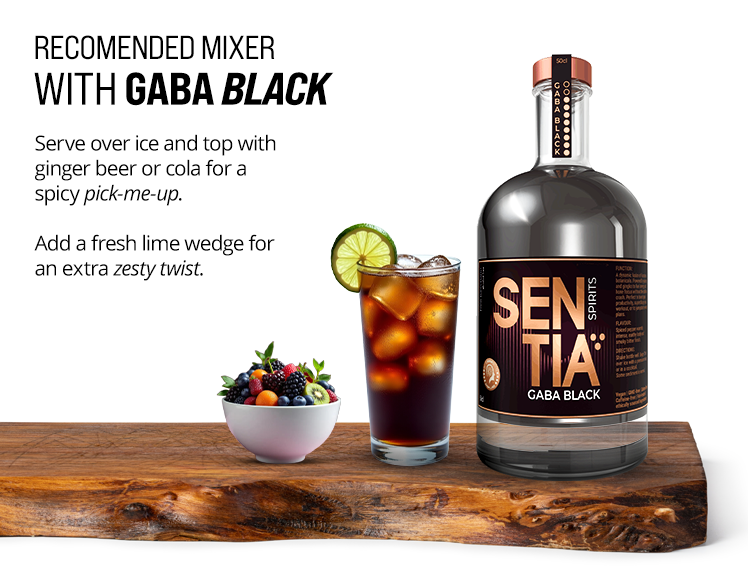 GABA Spirits - Sentia Black 50cl UK – Sentia Spirits