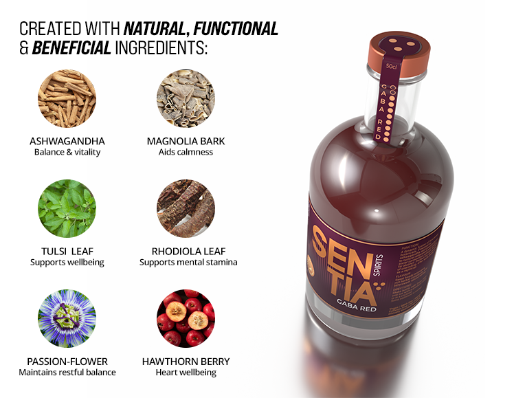 GABA Spirits - Sentia Red 50cl – Sentia Spirits