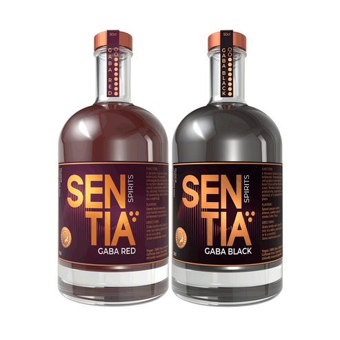 SENTIA GABA Red 50cl & Black 50cl – Sentia Spirits